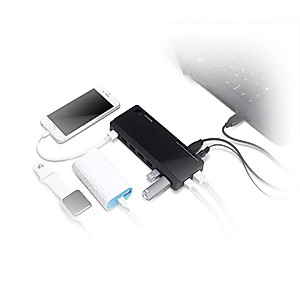TP-Link Powered USB Hub 3.0 with 7 USB 3.0 Data Ports and 2 Smart Charging USB Ports. Compatible with Windows, Mac, Chrome & Linux OS, with Power On/Off Button, 12V/4A Power Adapter(UH720)