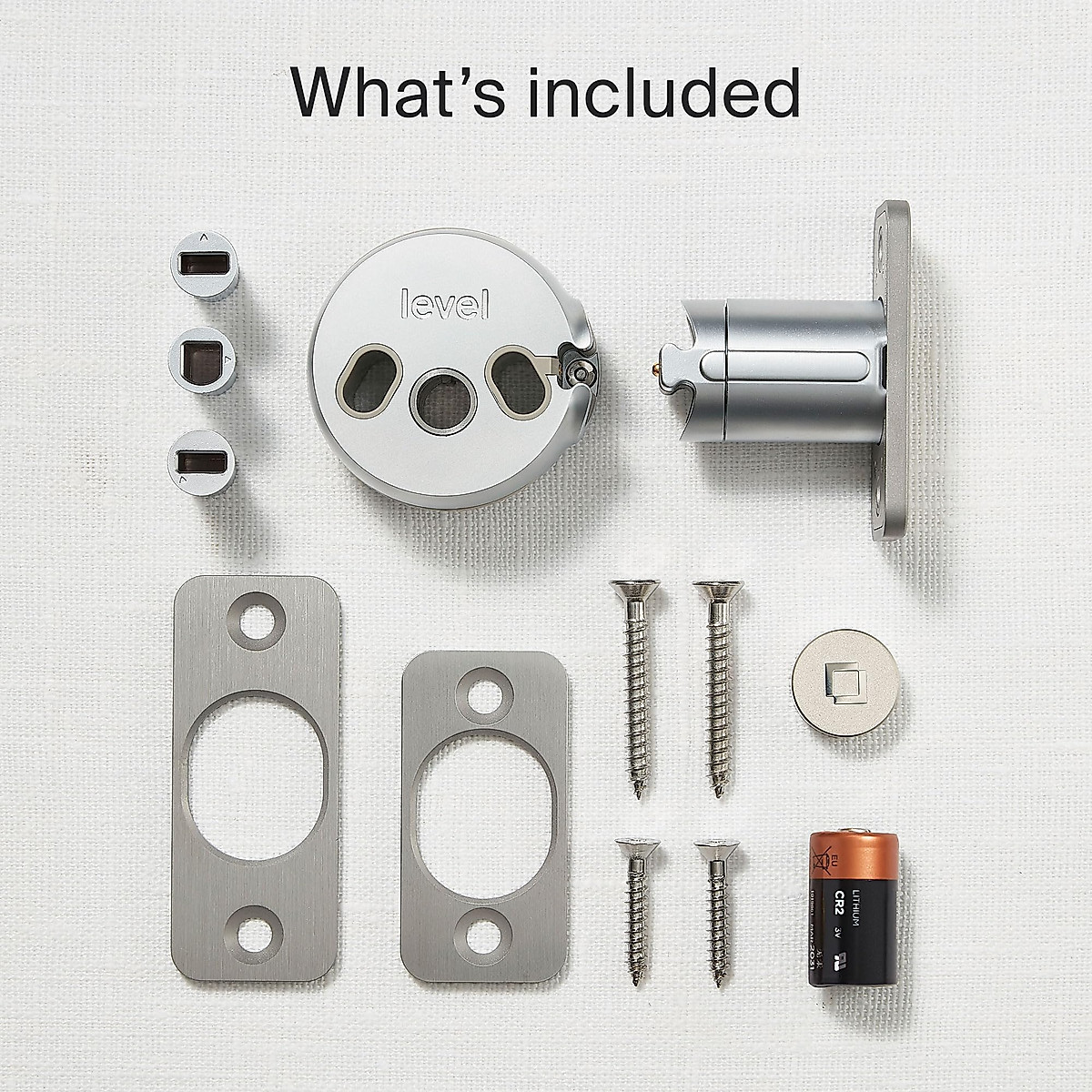 Level Bolt Smart Lock - Smart Deadbolt that Works with Your Existing Lock for Keyless Lock Entry, App-Enabled Bluetooth Lock with Smartphone Access, Compatible with Apple HomeKit