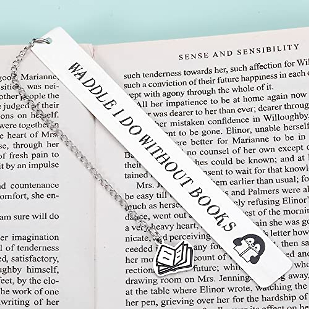 Bookmarks for Women Men Book Lover Bookworm Book Marker Funny Birthday Valentine's Day Gift for Him Her Friends Son Daughter BFF Writers Teacher Reader Bookish Reading Present Book Club Gift
