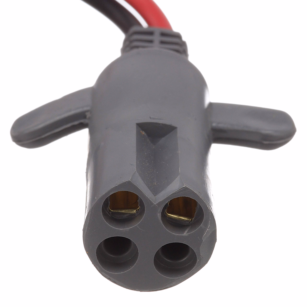 Attwood 8M4000953 Trolling Motor Power Plug, 2-Prong, Connects With 12-Volt, 24-Volt or 36-Volt Motors