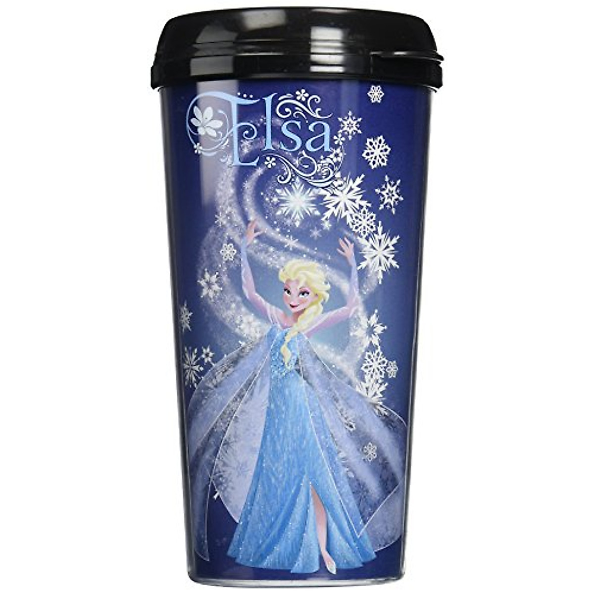 Silver Buffalo DP7387 Travel Mug, 16 oz, Blue