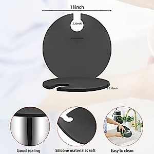 Sous Vacuum and Vide Lid Cooking Sous Vacuum and Vide Cooker Fits Up to 10.5" Pot, Prevent Water Evaporation and Retain Flavor for Stock