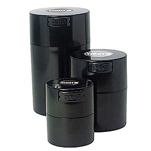 Tightpac America Tightvac with Box Black Caps/Black Bodies, Pack of 3