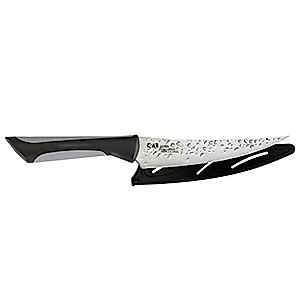 Kai PRO Luna 3 Piece Starter Knife Set, Kitchen Knife Set, Includes 8" Chef's Knife, 3.5" Paring Knife, and 6" Utility Knife, Hand-Sharpened Japanese Kitchen Knives,Silver