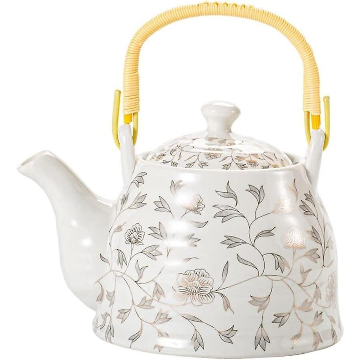 Home office keep warm Heat-resistant kettle retro Gas kettle Teapot Stainless Steel hot water