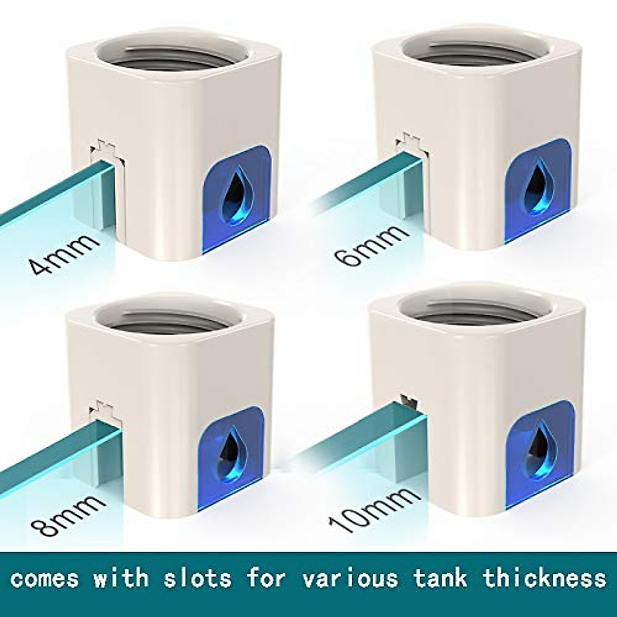 WuyouChy Aquarium ATO System Fish Tank Water Level Controller Automatic Top Off Water Filler with Adapter