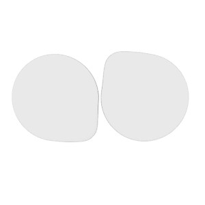 Pixie Tunes Reusable Medical Grade Skin Safe Replacement Adhesives for Pixie Tunes Premium and Elite Baby Bump Headphones & Pregnancy Speakers, 4 Pack