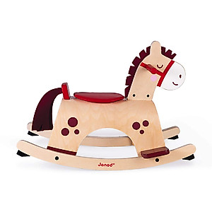 Janod Classic Rocking Pony - Ages 1+ - J08023