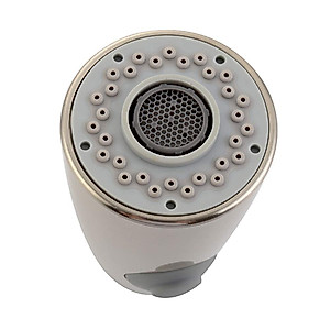 G-Tree Kitchen Faucet Sprayer Head, Kitchen Sink Spray Nozzle, Pull Out Spray Head, Pull Down Faucet Nozzle, Kitchen Sink Sprayer Replacement Head, Brushed Nickel