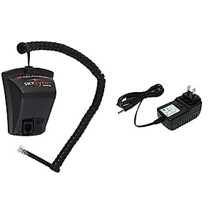 Celestron - SkySync Telescope GPS Accessory, Black (93969) & 18778 AC Adapter (Black)