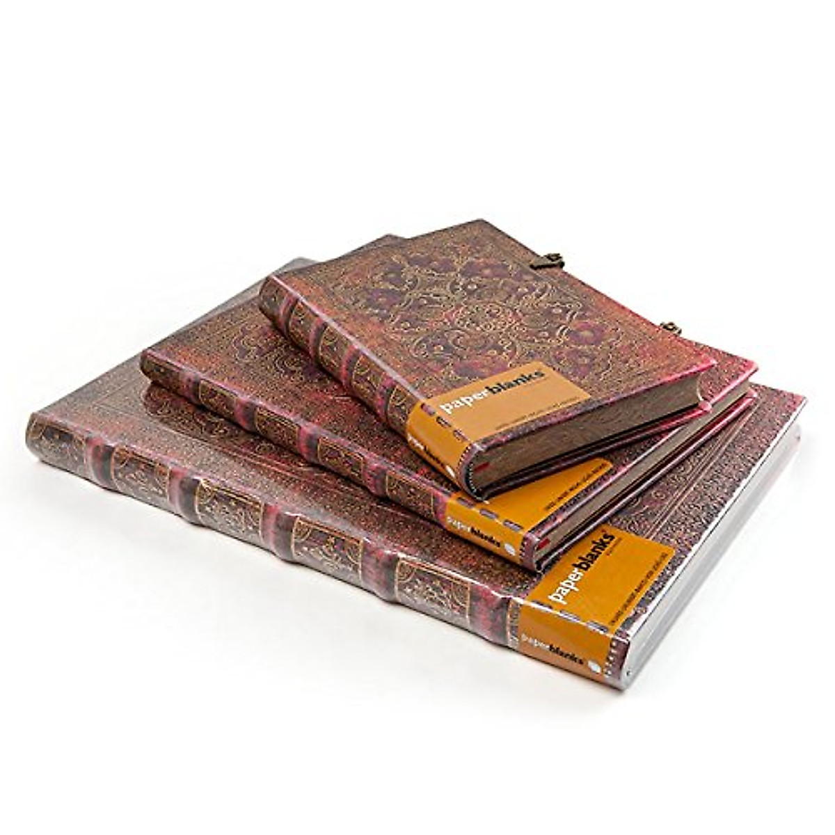 Paperblanks | Carmine | Equinoxe | Hardcover | Midi | Lined | Clasp Closure | 240 Pg | 120 GSM