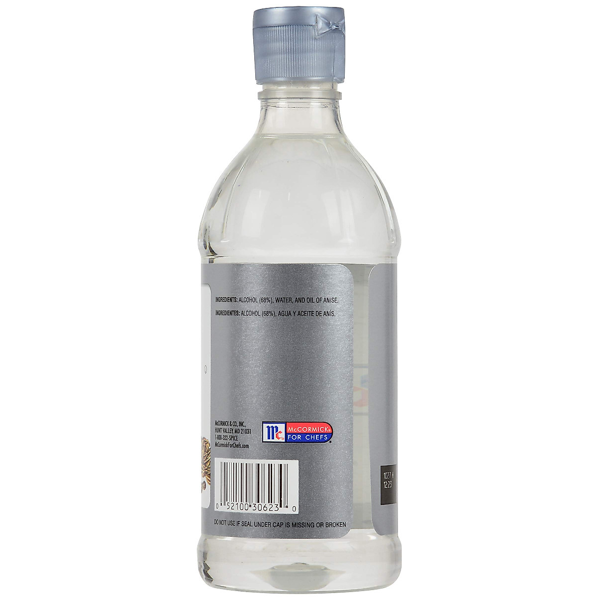 McCormick Culinary Pure Anise Extract, 16 fl oz - One 16 Fluid Ounce Bottle of Anise Extract for Baking, Subtle Licorice Flavor for Cookies, Cakes and More