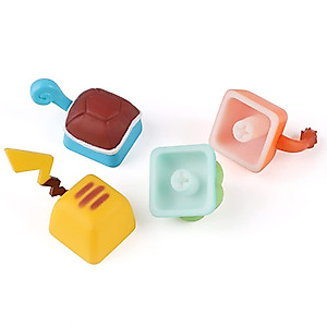 Little Fire Dragon Frog Seed Design Resin Keycaps for Cherry Mx Switch Mechanical Gaming Keyboard Use SA R1 (Potturtle)