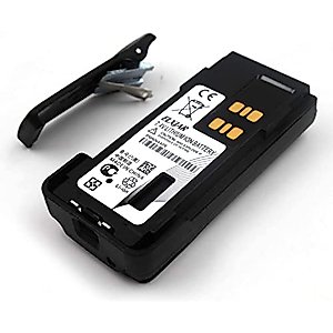 elxjar (2-Pack) 7.4V 2600mAh PMNN4409AR Replacement Two-Way Radio Battery for Motorola XPR7350 XPR7580 XPR7550 XPR3300 APX4000 APX1000 XPR3300 XPR3500 XPR7550 XPR7580 XPR7350 DP4400 PMNN4448