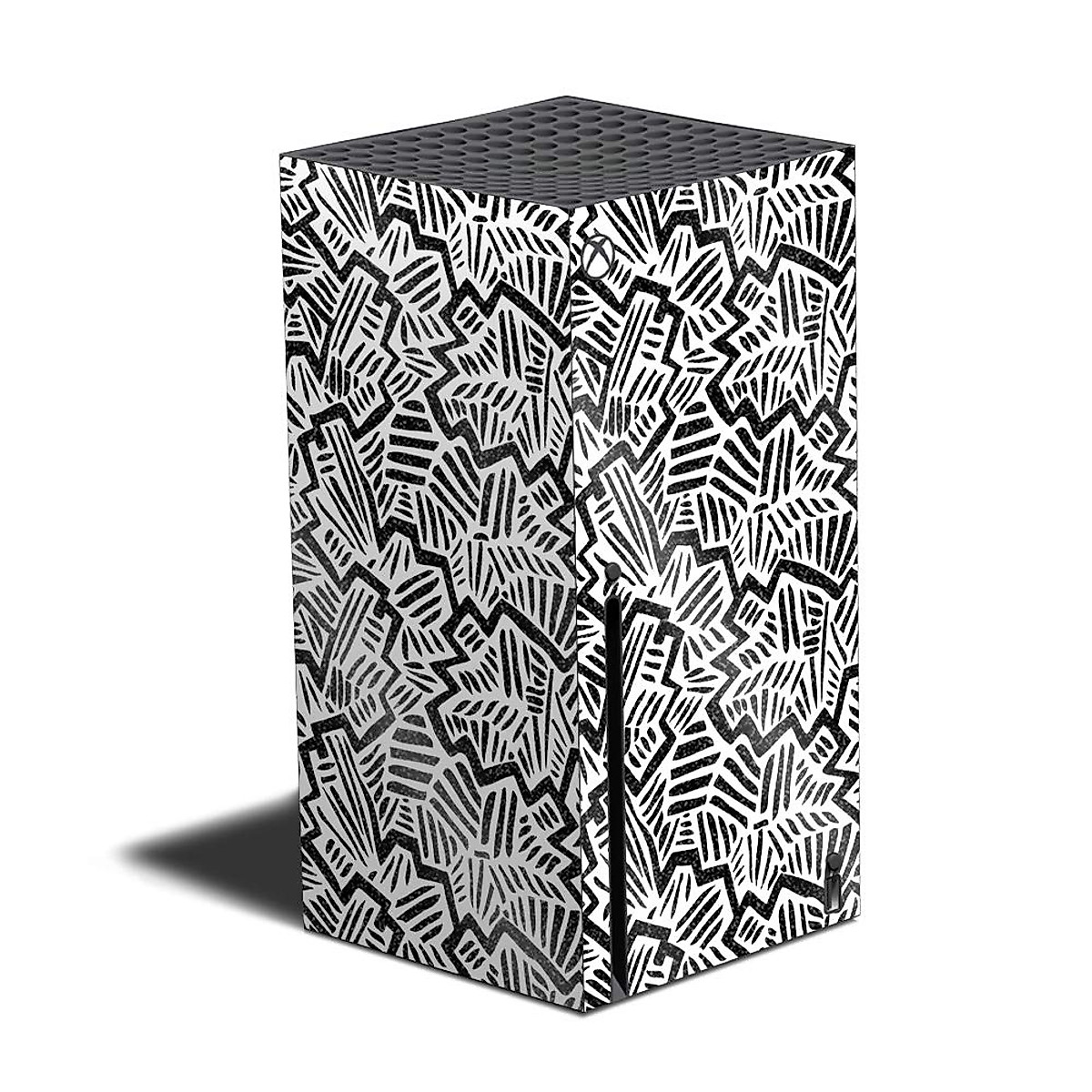 MIGHTY SKINS Glossy Glitter Skin Compatible with Xbox Series X - Acrylic Blue | Protective, Durable High-Gloss Glitter Finish | Easy to Apply and Change Styles | Made in The USA (GL-MIXBSERX-Acrylic Blue)