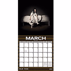 Billie Eilish 2021 Calendar