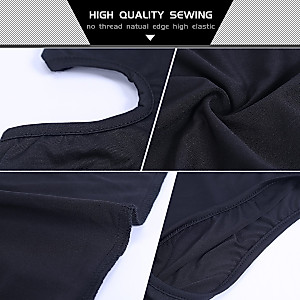 WTACTFUL 3 Pieces Balaclava Ski Mask for Men and Women, Full Face Cover Summer Breathable Full Face Mask for Motorcycle Skiing Cycling Outdoor Sports Black