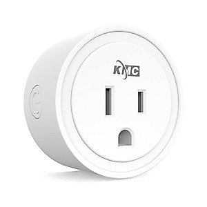 KMC Smart Plugï¼ŒWiFi Mini Outlet 2 Pack, Compatible with Alexa, Google Assistant and IFTTT, Compatible with Smart Life APP, No Hub Required, Remote Control Your Devices from Anywhere, ETL Listed