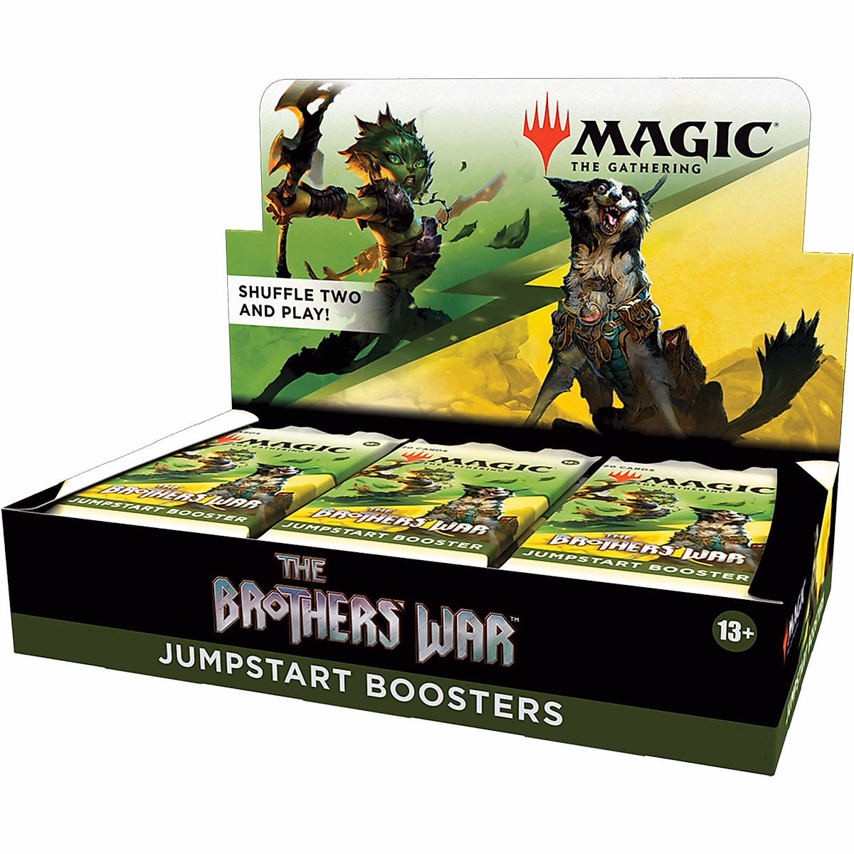 Magic: The Gathering The Brothers’ War Jumpstart Booster Box | 18 Packs (360 Magic Cards)