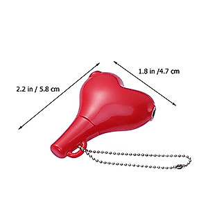 MILISTEN 2pcs Heart Shaped Audio Adapter Headphone Cable Splitter Earphone Cable Divider