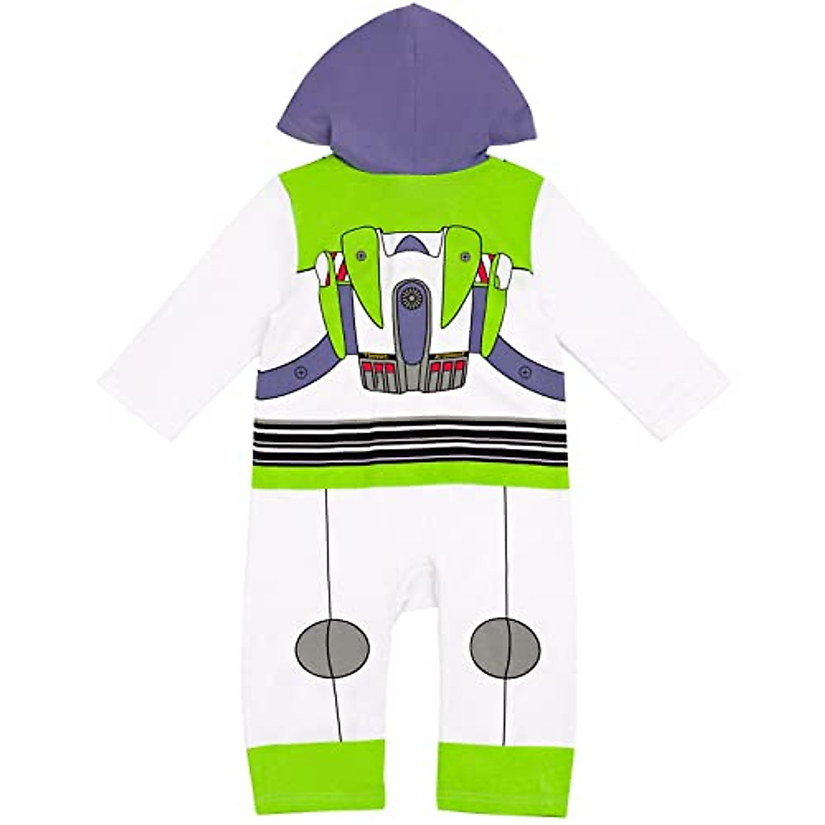 Disney Pixar Toy Story Buzz Lightyear Infant Baby Boys Zip Up Cosplay Coverall Green 12 Months