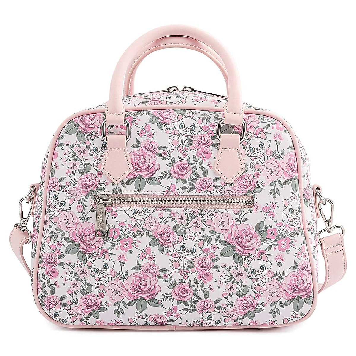 Loungefly Disney Aristocats Marie Floral AOP Crossbody Bag Purse Handbag