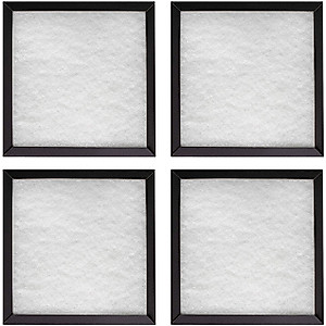 Fette Filter -Replacement Filters Compatible with Holmes Filter E Activated Carbon & Multi Layer Replacement Filter, Compatible with Holmes E HAP116Z, HAPF115 Air Purifier Models - Pack of 4