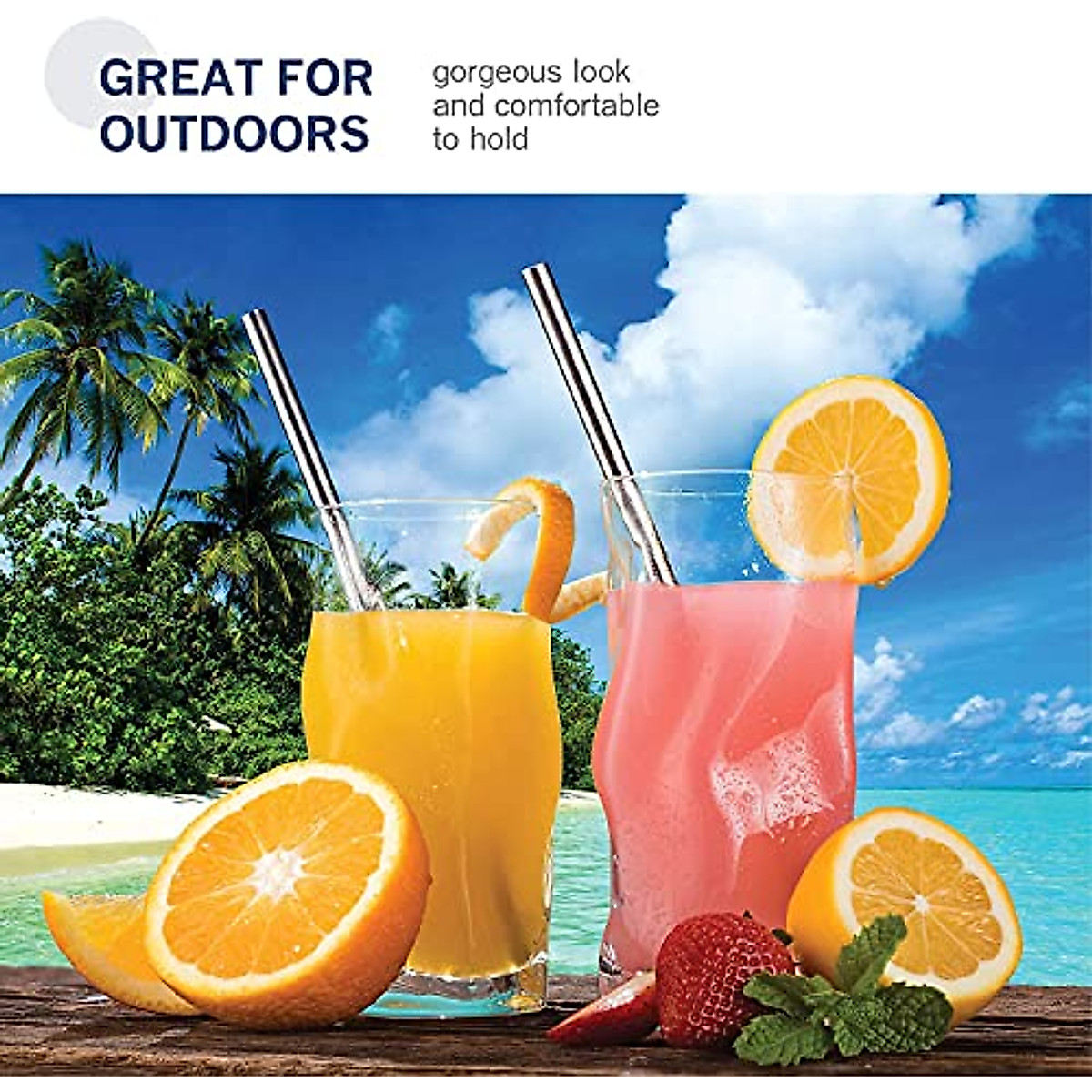 Bormioli Rocco Sorgente 15.5 oz. Cooler Glasses, Set of 6,