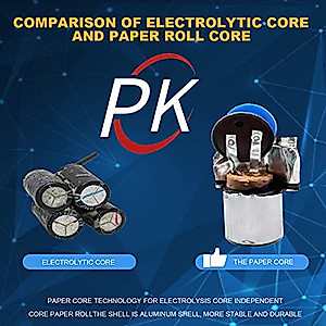 300UF CD60 Motor Start Capacitor with Wire Cable, 250V AC 50/60HZ Cylindrical Capacitor for Motor Start, Washing Machines, Air Conditioners and Water Pumps