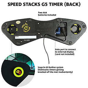 Speed Stacks | G5 Stackmat (Timer and Mat) | Accuracy to 0.001 seconds, batteries included | Endorsed by Sport Stacking and Cubing associations