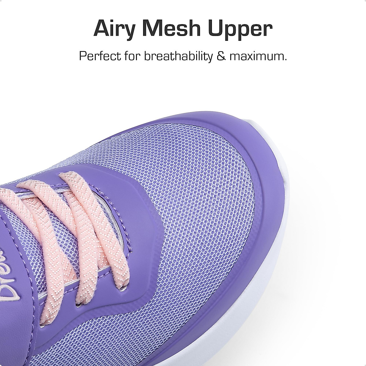 DREAM PAIRS Unisex-Child Running Shoes,Sneaker, Purple/Pink, 2 Little Kid