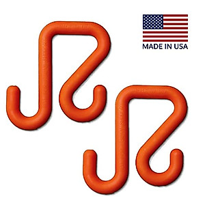 242-STNO Bucket Hooks for 2" Aerial-Bucket Lip, Two (2) Hooks Included