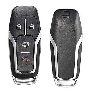 4 Buttons Replacement Remote Control Key Shell Case Fob Cover For Edge Explorer Fusion Mustang FCC ID: M3N-A2C31243300