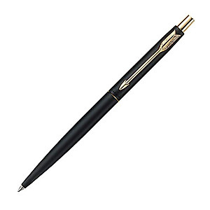 Parker Classic Matte Black Gold Trim Ball Pen