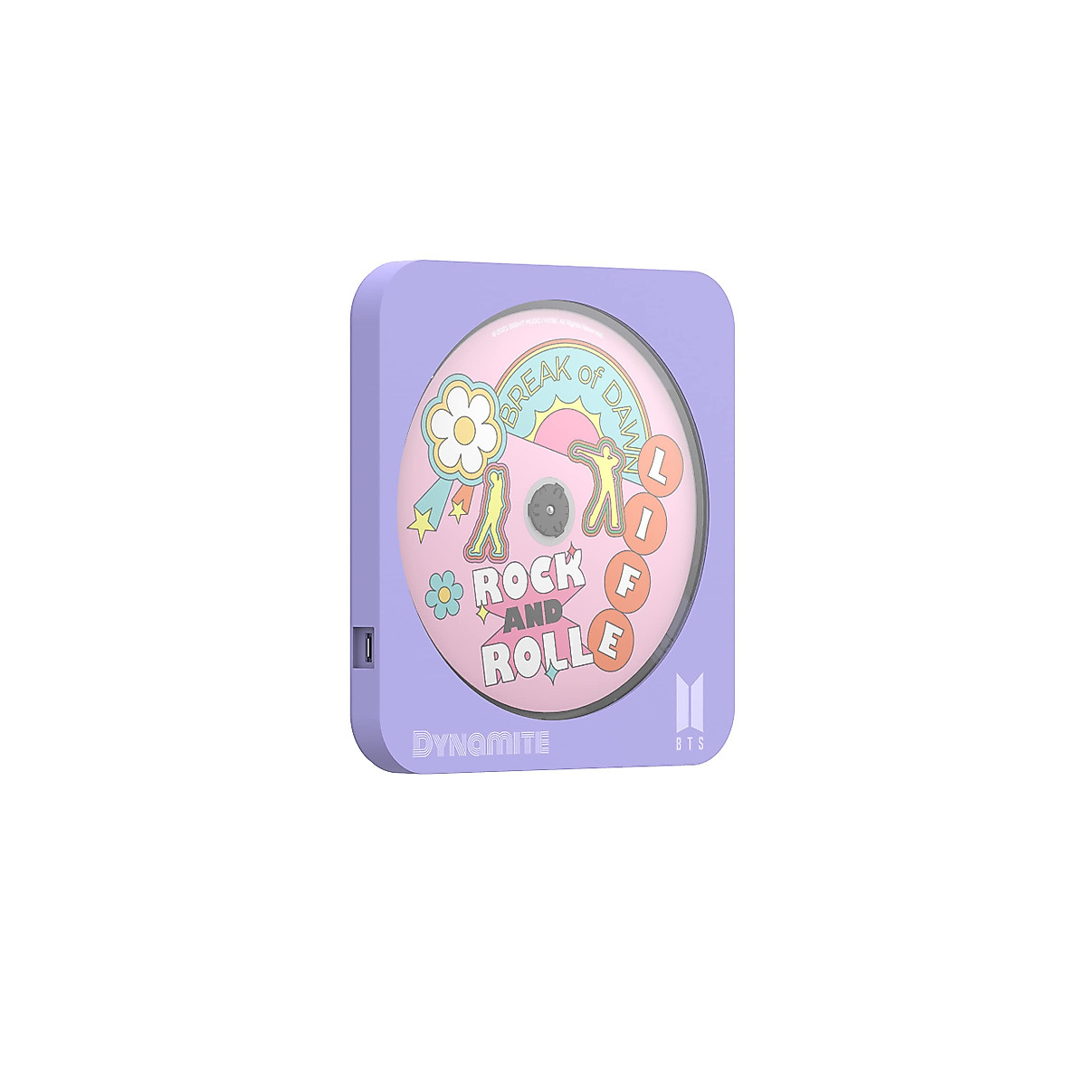 BTS Dynamite Multi OS CD/DVD Writer - Hitachi LG GPM2V (Fire, Android, Windows, Mac) – Burner, Writer, Recorder – Fire HD, Fire TV, Laptop, MacAir, Surface, Galaxy tab (Purple)