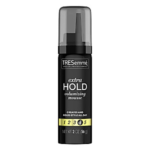 TRESemmé Hair Mousse Extra Hold, White, 2 Oz
