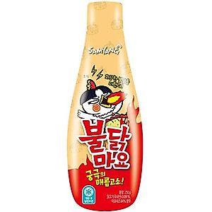 Bulldark Spicy Chicken Roasted 250g / Korean food/Korean sauce/Asian dishes Samyang K-food Mukbang [삼양 불닭소스 그리고 마요] Buldark1pc And Buldark Mayo 1pc