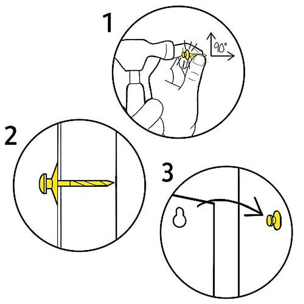 Under the Roof Decorating Deco Nail Small Head Sampler Pack