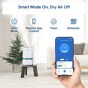 LEVOIT Smart Humidifiers for Home and Bedroom (Dual 200S) + (Classic 200S)