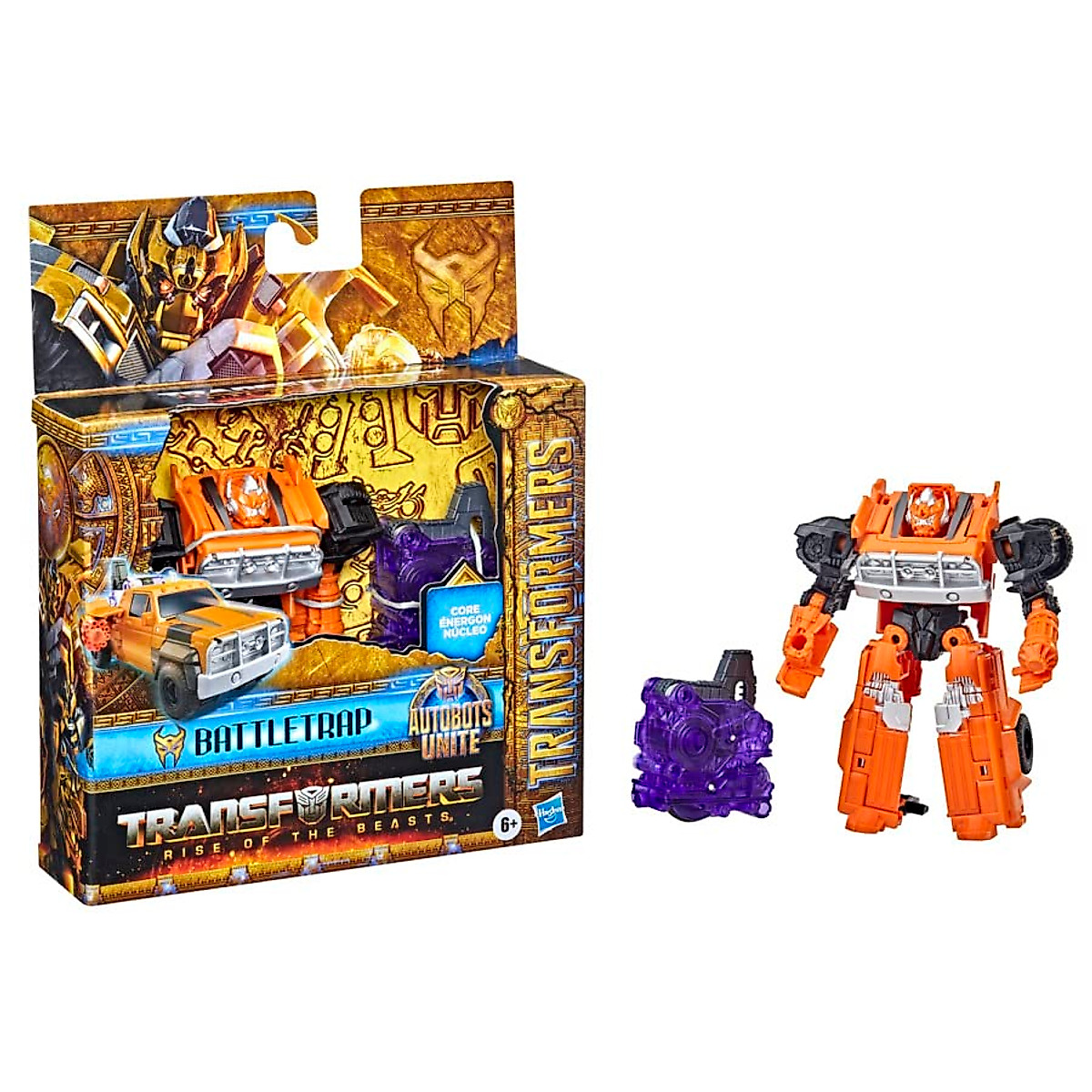 Transformers Rise of The Beasts Autobots Unite Power Plus Series Battletrap 5" Action Figure