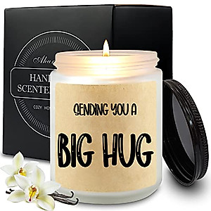 AharHora Scented Candle Gifts for Women Men Thinking of You Gifts Unique Friendship Gift for Friend Mom Family Coworker Relaxation Feel Better Encouragement Gift, Warm Gifts for Mother's Day