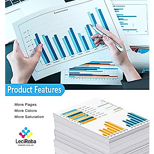 LeciRoba Compatible for Brother HL-L3270CDW Toner Cartridges High Yield TN227 TN-227 Replacement for Brother HL-L3290CDW HL-L3210CW HL-L3230CDW MFC-L3770CDW Printer (2Black/Cyan/Yellow/Magenta, 5 PK)