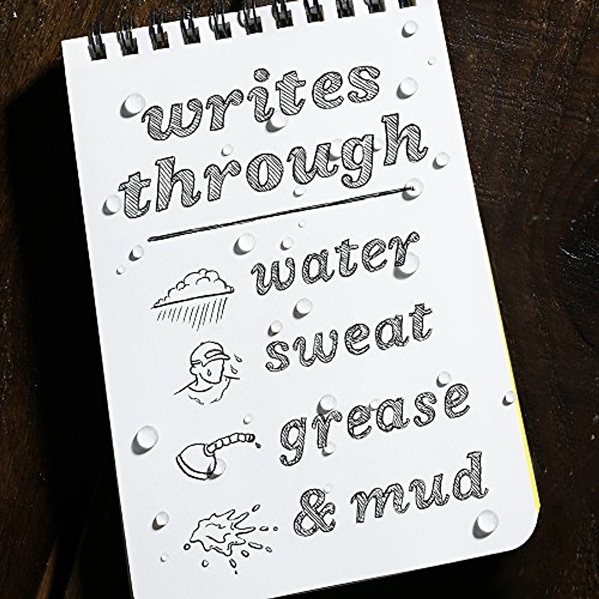 Rite in the Rain All-Weather Durable Clicker Pen - Black Ink (No. 93K)