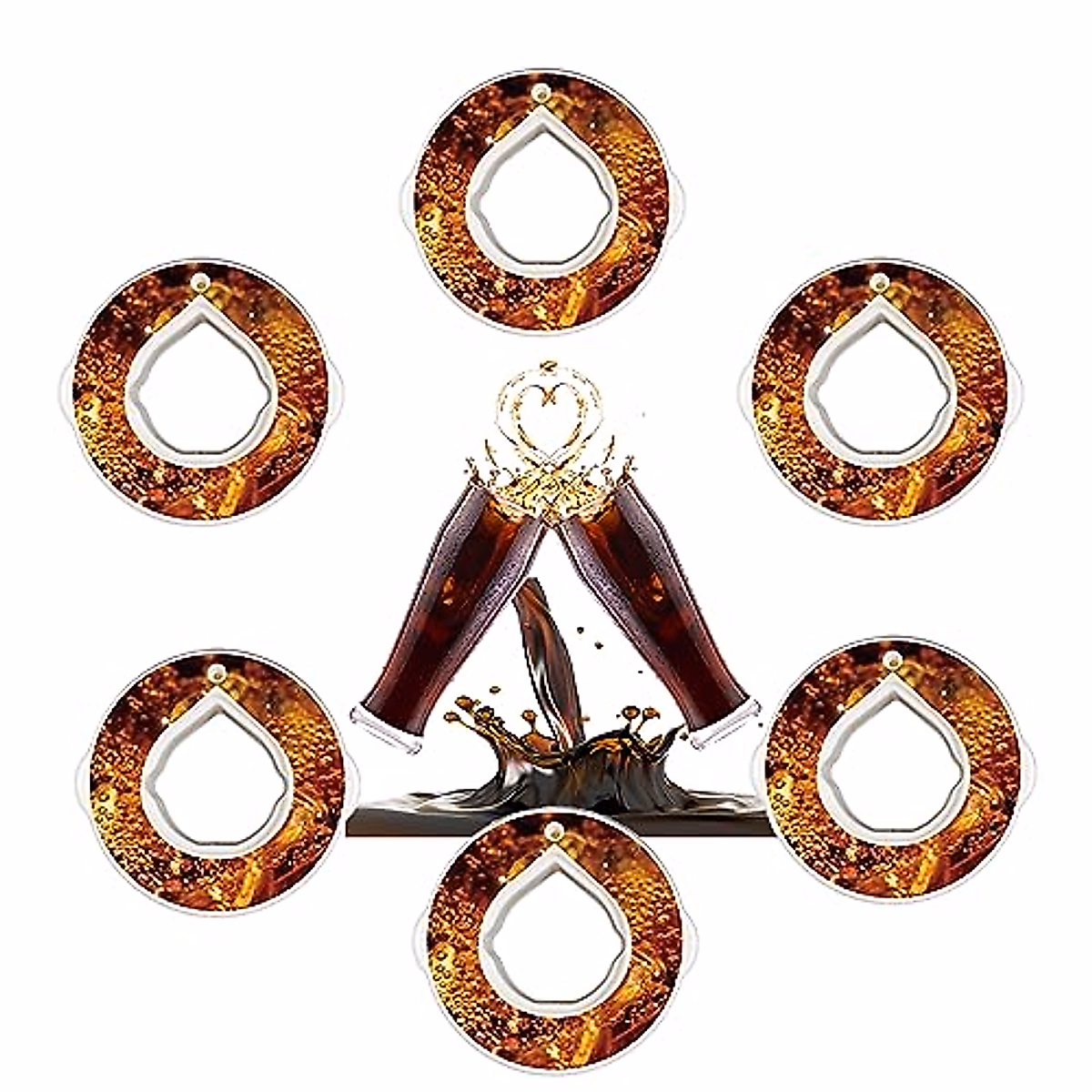 Compatible with air up water bottle，Compatible with air up water bottle with flavor pods,Compatible with airup，Compatible with air up bottle，Suitable Outdoor Sports (Coke)