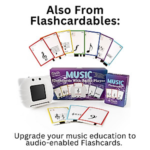 Flashcardables Premium Music Flash Cards