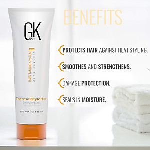GK Hair Global Keratin Balancing Shampoo and Conditioner Set 300ml - ThermalStyleHer - 100ml/3.4oz