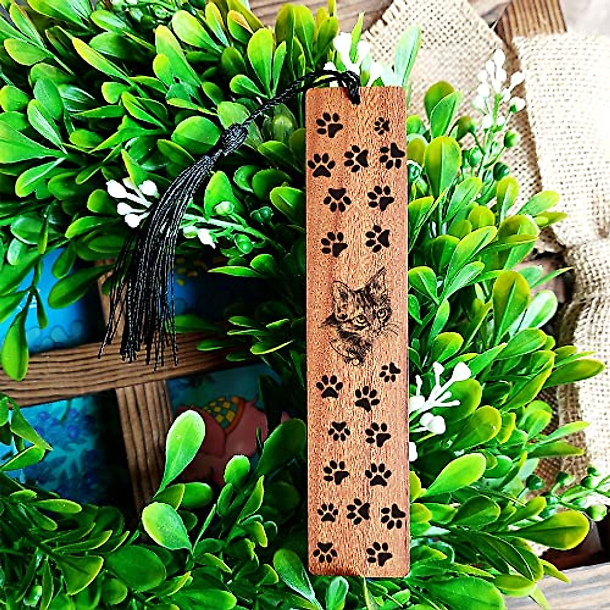 Funny Pet Cat Paw Book Markers for Women, Funny Pet Bookmarks for Teachers Students School Home Office Supplies, Book Lover Pet Cat Lover Sister Friends Girl Female Gifts