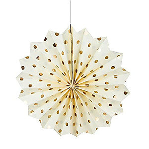 Teal Gold Birthday Party Decorations Teal Paper Fans Tissue Pom Poms Gold Happy Birthday Banner Gold Polka Dot Paper Fans for Baby Shower Women 30th/40th Birthday Party Supplies SUNBEAUTY