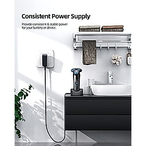 HQ8505 Norelco Charger Cord Fit for Philips Norelco HQ8505 7000 5000 3000 9000 2000 Series mg7750 Electric Shaver Razor,Aquatec,Arcitec,Multigroom Beard Trimmer Adapter Power Supply Charging Cord