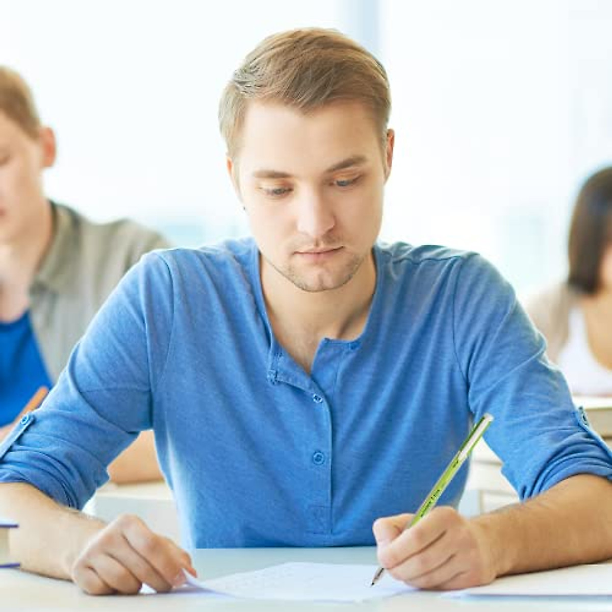 Matador i-teen Ballpen, Fine-Point (0.7 mm), Black Ink, A Trendy Elegant and Enchanting Design, Delivers Strong and Vivid Lines, 24 Counts